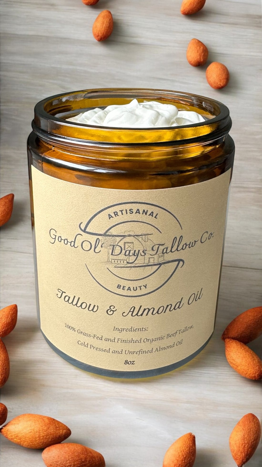 Tallow and Almond Oil – Good Ol’ Days Tallow Co
